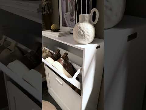 Equipado con estantes ajustables, es adecuado para zapatos de cualquier tamaño. #home #shoerack
