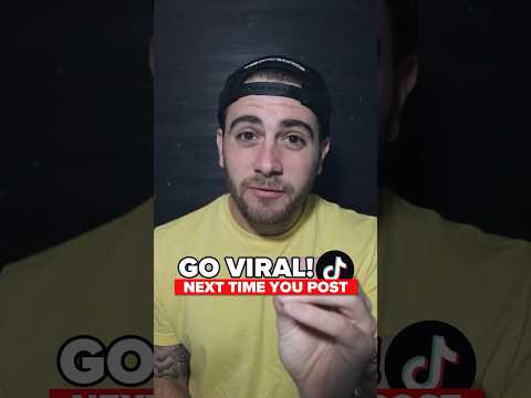 How To Go VIRAL on TikTok in 2025 (works every time)