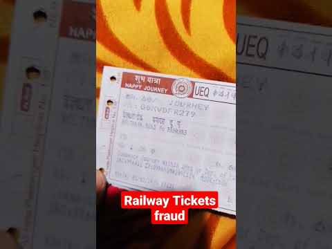Railway Tickets Fraud | Railway Tickets Online Booking Extra Charge in 2023 #railway