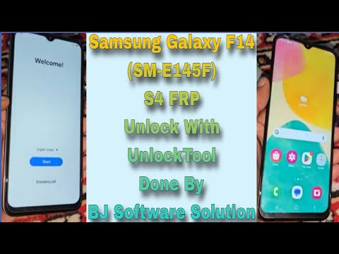 Samsung Galaxy F14 (SM-E145F) S4 FRP Unlock With UnlockTool Done By BJ Software Solution