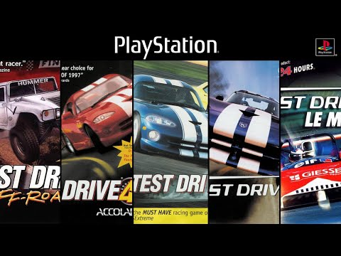 Test Drive Games for PS1