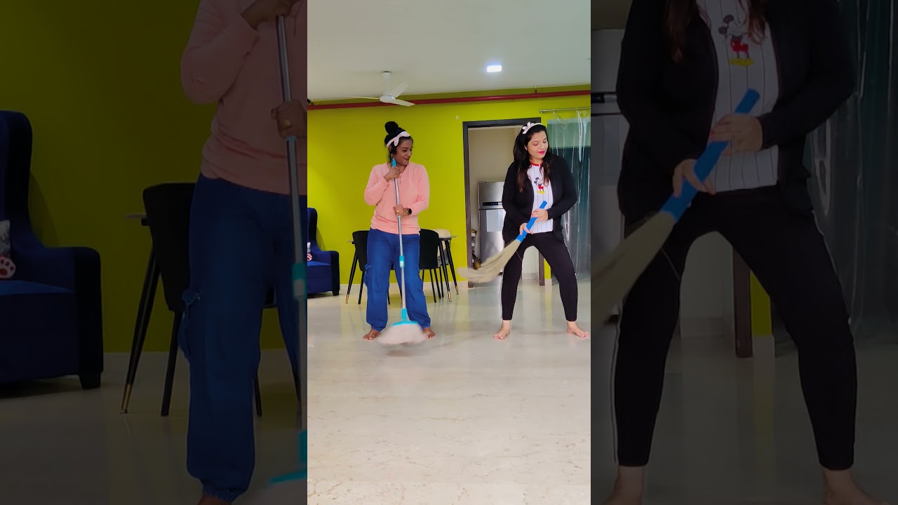 ✨Team girls ne ki Diwali ki Hatke Safsafai ✨#diwalivlog#comingsoon#dancedramaaction 😄