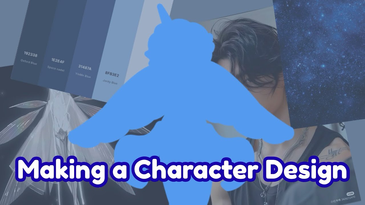 Designing My Ever Commission Character from Scratch ✎ᝰ.