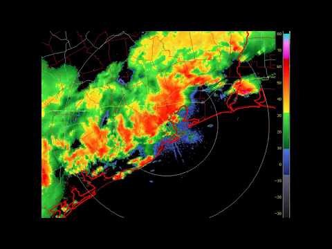 2019 5/9 Houston, TX Mesoscale Convective System Reflectivity Loop