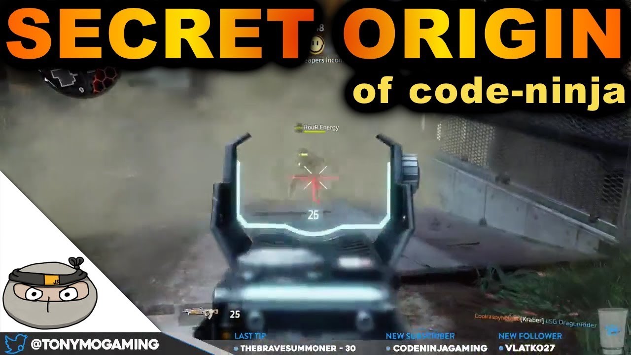 EXPOSED!!!! The Secret Origin of Code-Ninja (as told by @TonyMoGaming) [PC] [Multiplayer]
