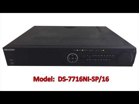 How to Extract Video from a Hikvision DVR / Model DS 7716NI SP16