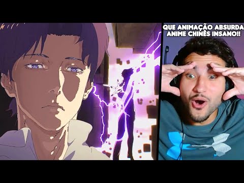 ESSE É O ANIME MAIS HYPADO DO MOMENTO!!! React Super Cube EP. 1