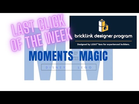 Last click of the week ep 60 - Bricklink designer program series 8