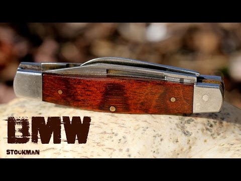 Vintage BMW Solingen Stockman Pocket Knife