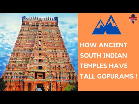 【India】How Ancient South Indian Temples Have Tall Gopurams | Why Temple Gopurams Are Built Tall