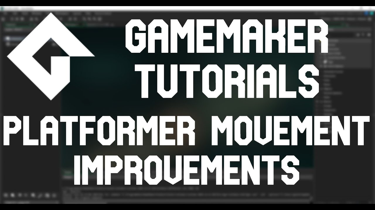 GameMaker Tutorials - Improving Platformer Movement
