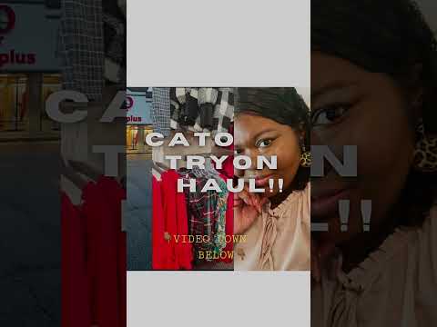Cato Tryon Haul! #lifestyle #catos #plussizefashion #plussizestore #tryonhaul #plussize #fashion