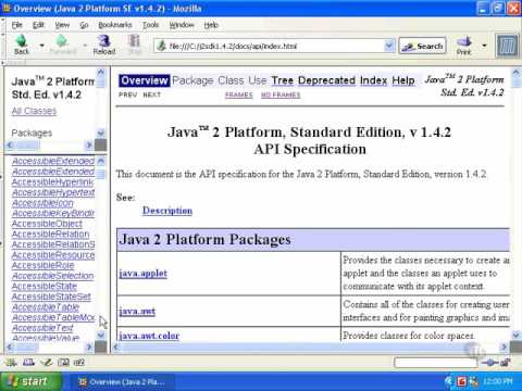 The Sun Documentation java
