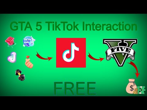 GTA 5 TikTok Live Interaction Tutorial | FREE |2023| #tiktok #tiktoklive #interactive #integration