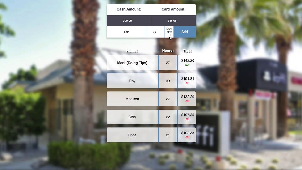 React Tip Calculator
