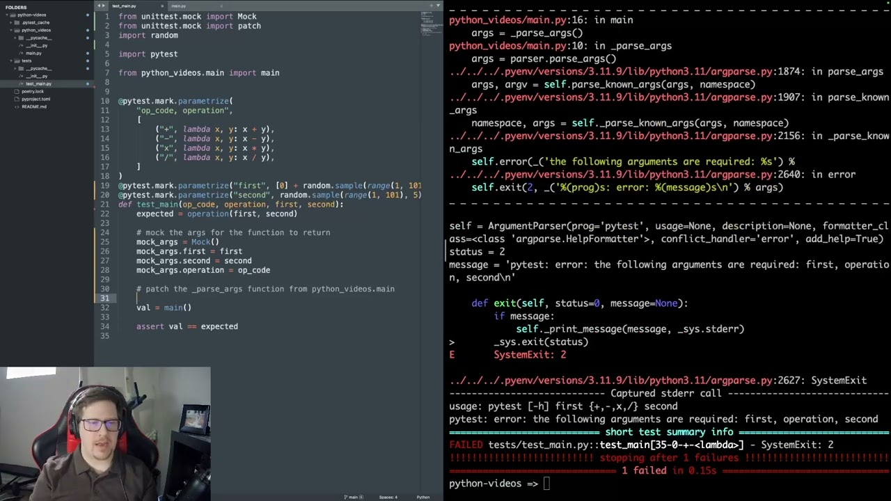 How to patch functions and mock values in Python