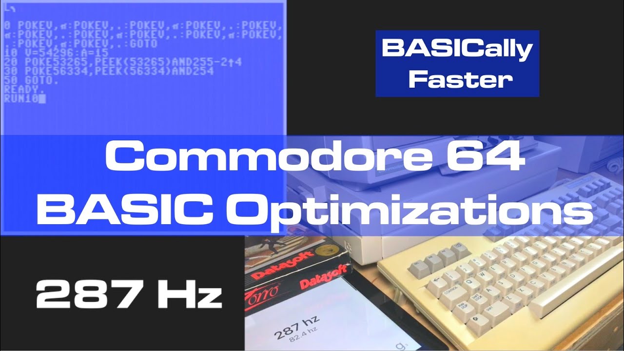 Even More Commodore 64 BASIC Optimizations