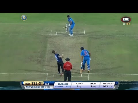 India v New Zealand 5th ODI 2016 FULL MATCH HIGHLIGHTS |MOST THRILLING 🔥DHONI