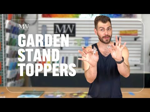 Garden Stand Attachments for Glass Art