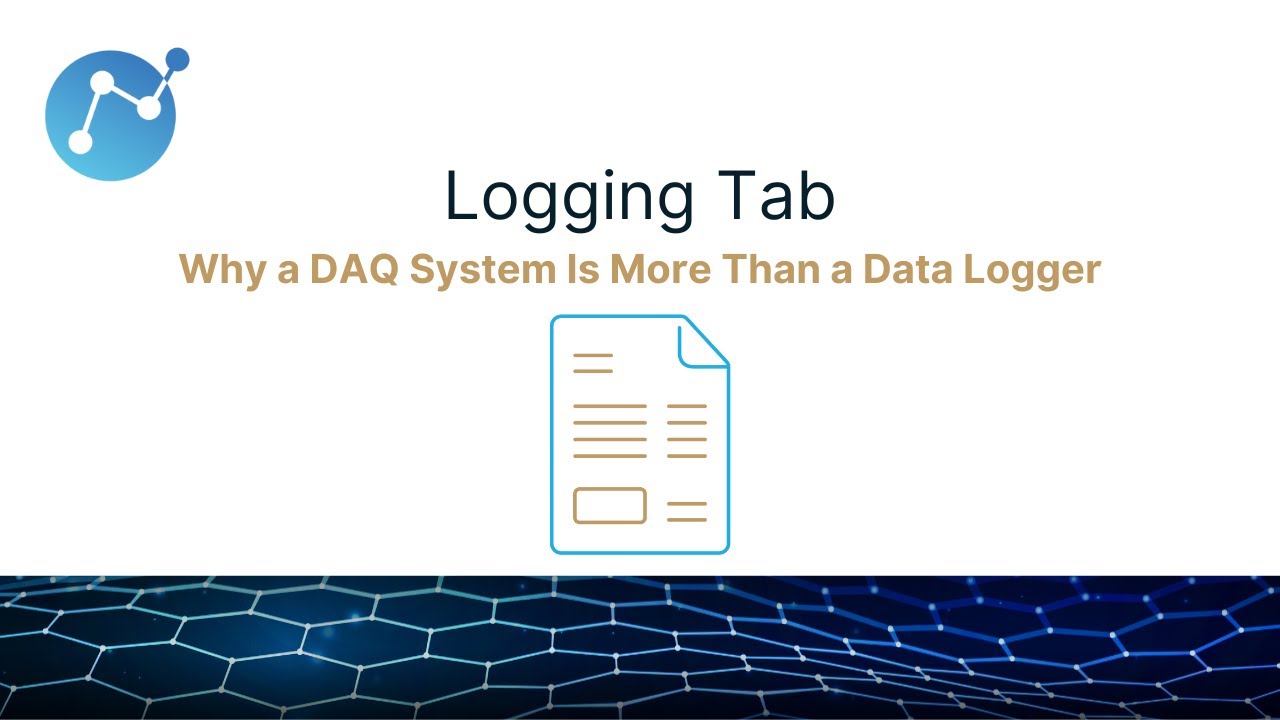 Logging Tab: Customize How You Log Your Data