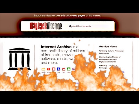 The Internet Archive Situation