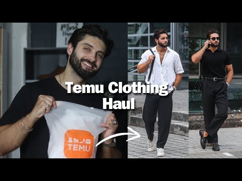 TEMU CLOTHING HAUL! | MENS CLOTHING HAUL | MENS TRY ON CLOTHING HAUL | Spring & Summer 2025