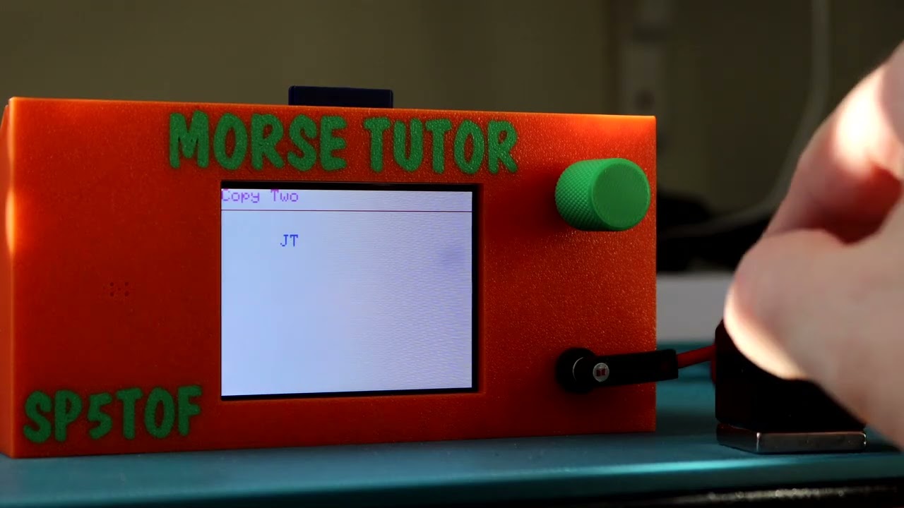 Morse Tutor ESP32