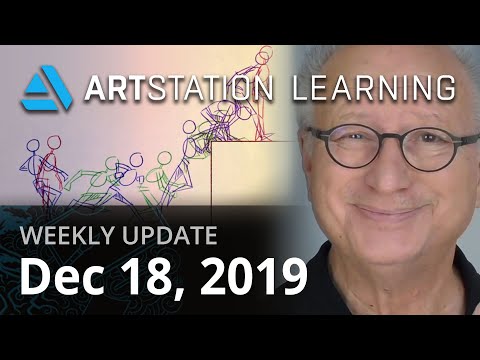 ArtStation Learning Update: Basic Principles of 2D Animation, Acting for Animators, Oil Painting