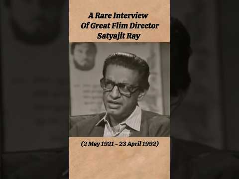 Remembering to the great film director Satyajit Ray on his birth anniversary❤️ #satyajit