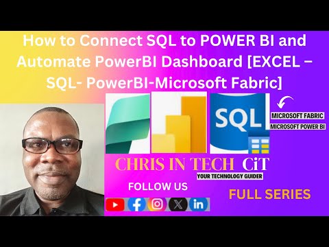How to Connect SQL to PowerBI and Automate PowerBI Dashboard [EXCEL ...
