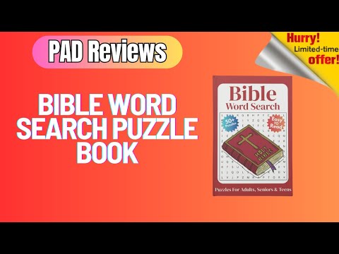 Bible Word Search Puzzle Book