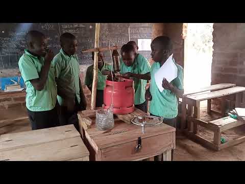 Simple distillation by Kasyathyu JSS Grade 7 learners