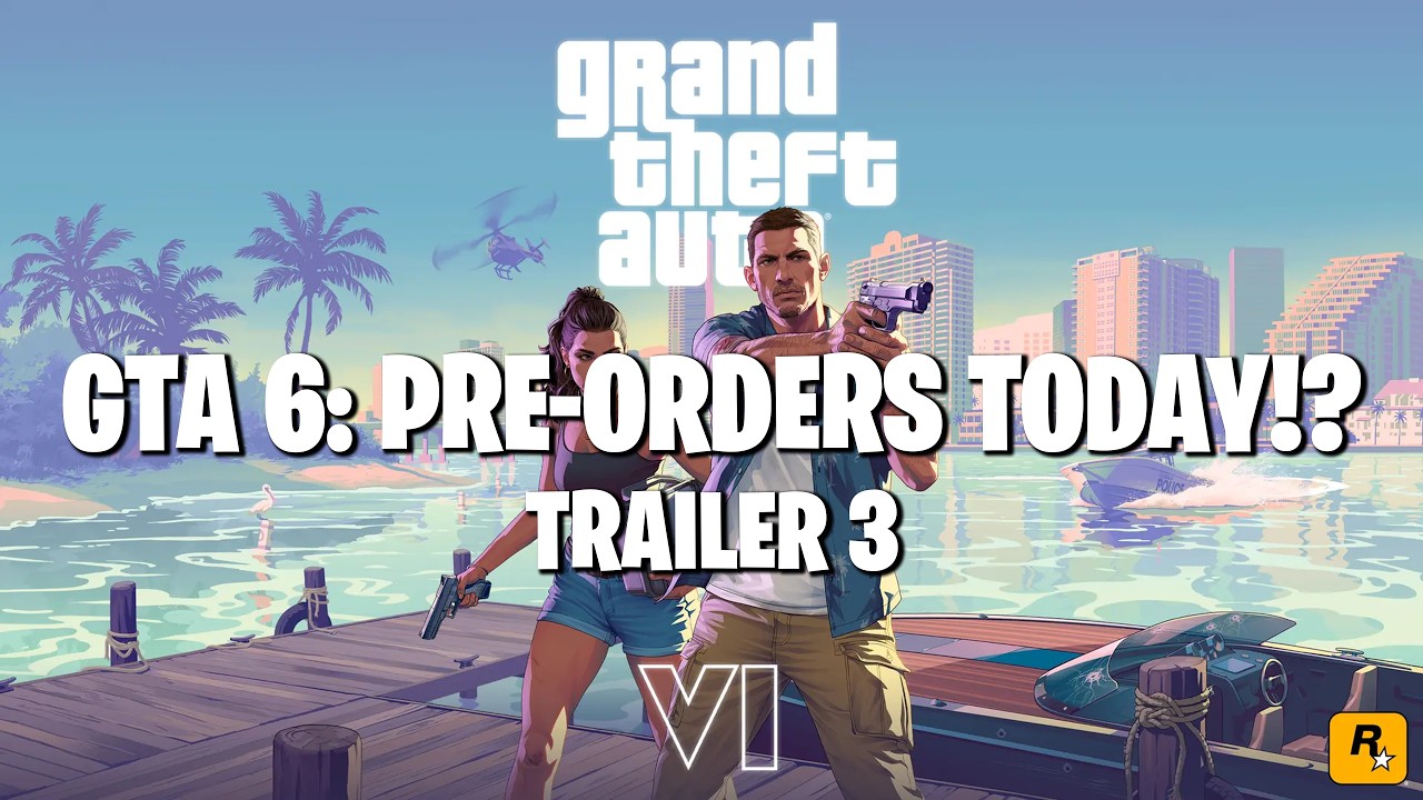 GTA 6: PRE-ORDERS, TRAILER 3 waiting room (Could today be the day!?)