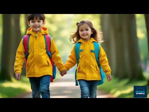 Kids song :-Morning walk song | nursery rhymes for kids | fun learning | Dips rhythmraga