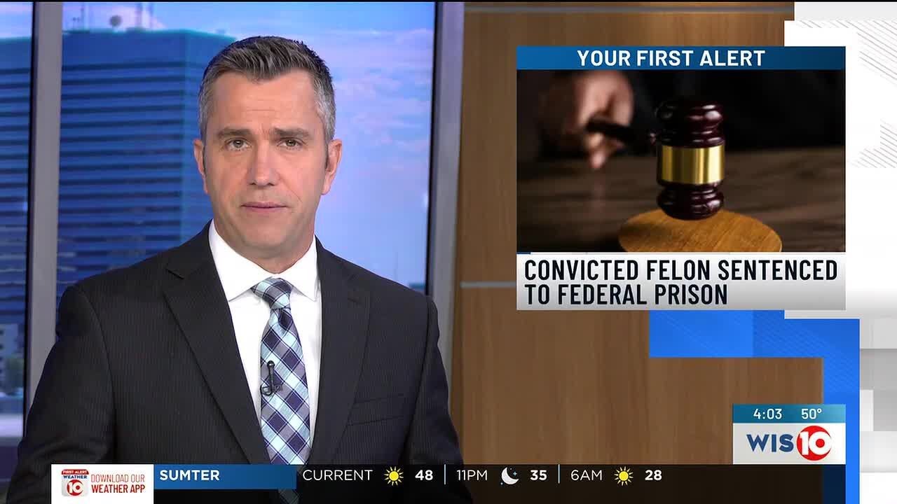 West Columbia man sentenced to federal prison after possessing a gun as a convicted felon