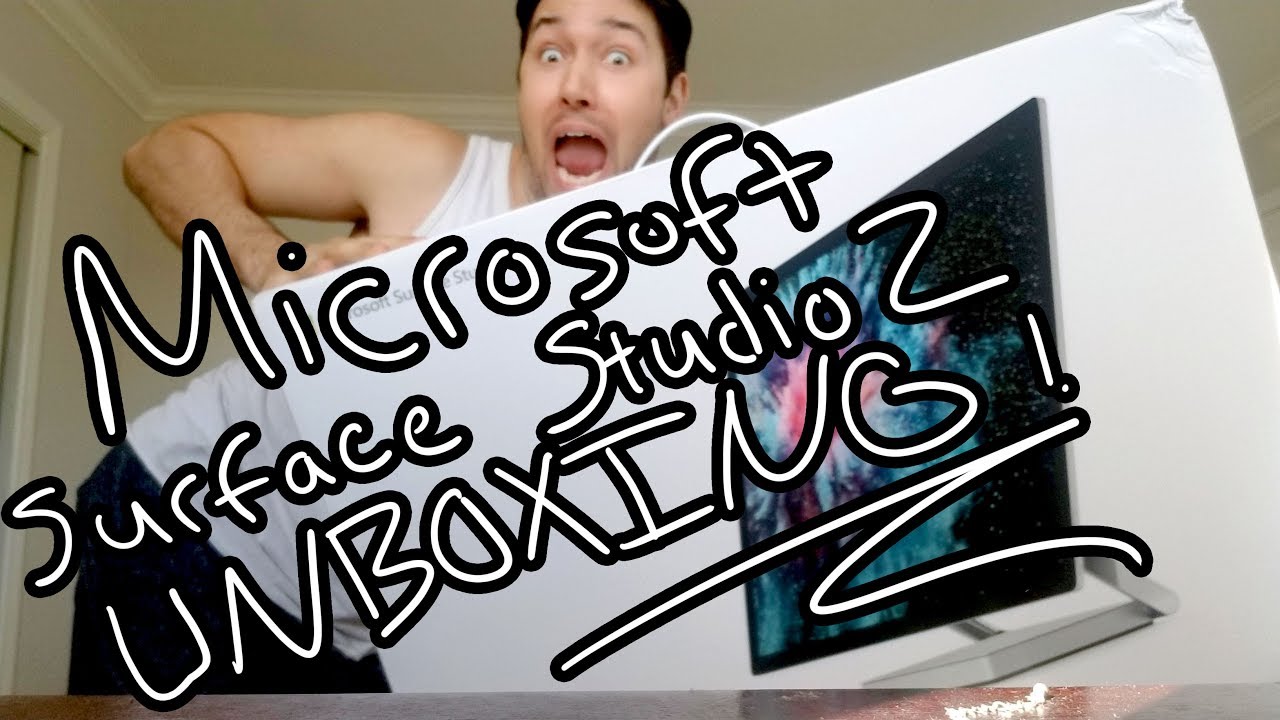 Microsoft Surface Studio 2 Unboxing