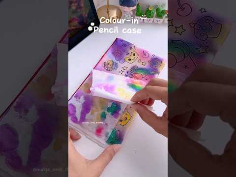 Colour in Pencil case βοΈβ¨#shorts #art #muktaeasydrawing #youtubeshorts