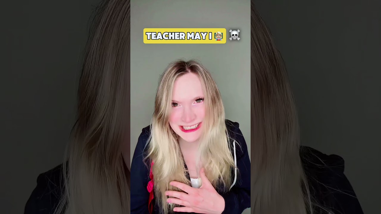 PART2 #pov For population control you must ask the teacher permission for everything.. #story