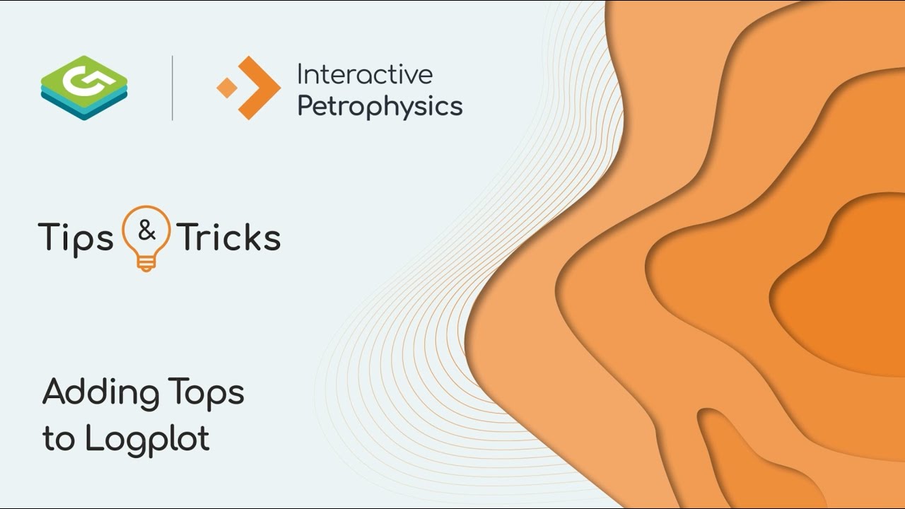 IP Tips & Tricks - Adding Tops to a Logplot
