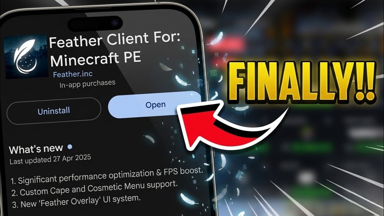 Finally! Feather Client V2 for Minecraft 1.26.20 - Insane FPS Boost + New Features!