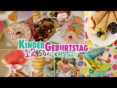 12 Snack and Party Hacks 🎉🎈 | Stress-free | Save time | mamiblock