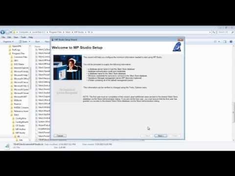How to install MP Studio