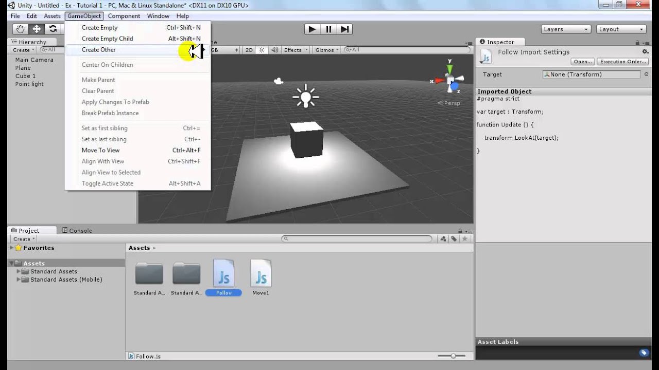 Unity Scripting: Connecting Variables, Accessing Components & Instantiation