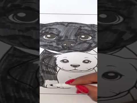 Easy Dog Coloring for Kids | Cute Puppy Art!