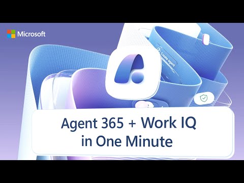 Microsoft Agent 365: Work IQ & Control