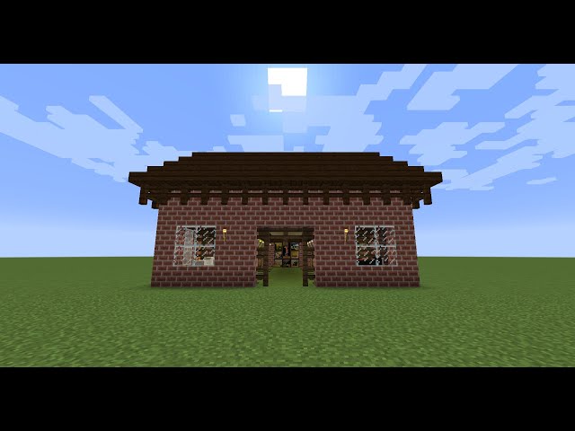 Basic Sheep Barn (YouTube Video included) Minecraft Map