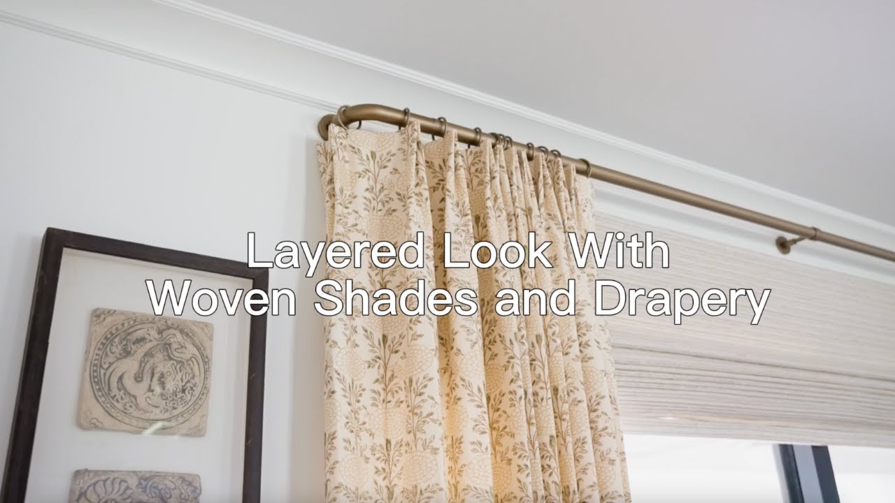 Creating Beautiful Spaces With Layered Shades and Drapery #shadetherapy