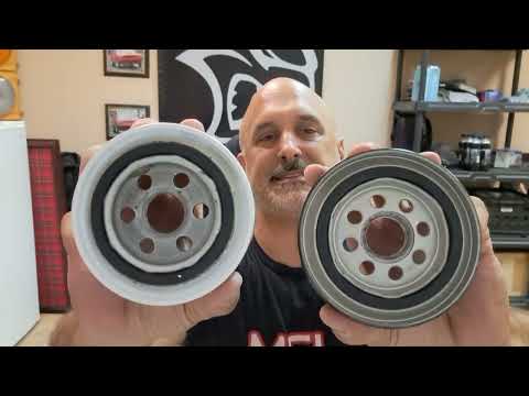 SRT Oil Filter VS. Factory Replacement.