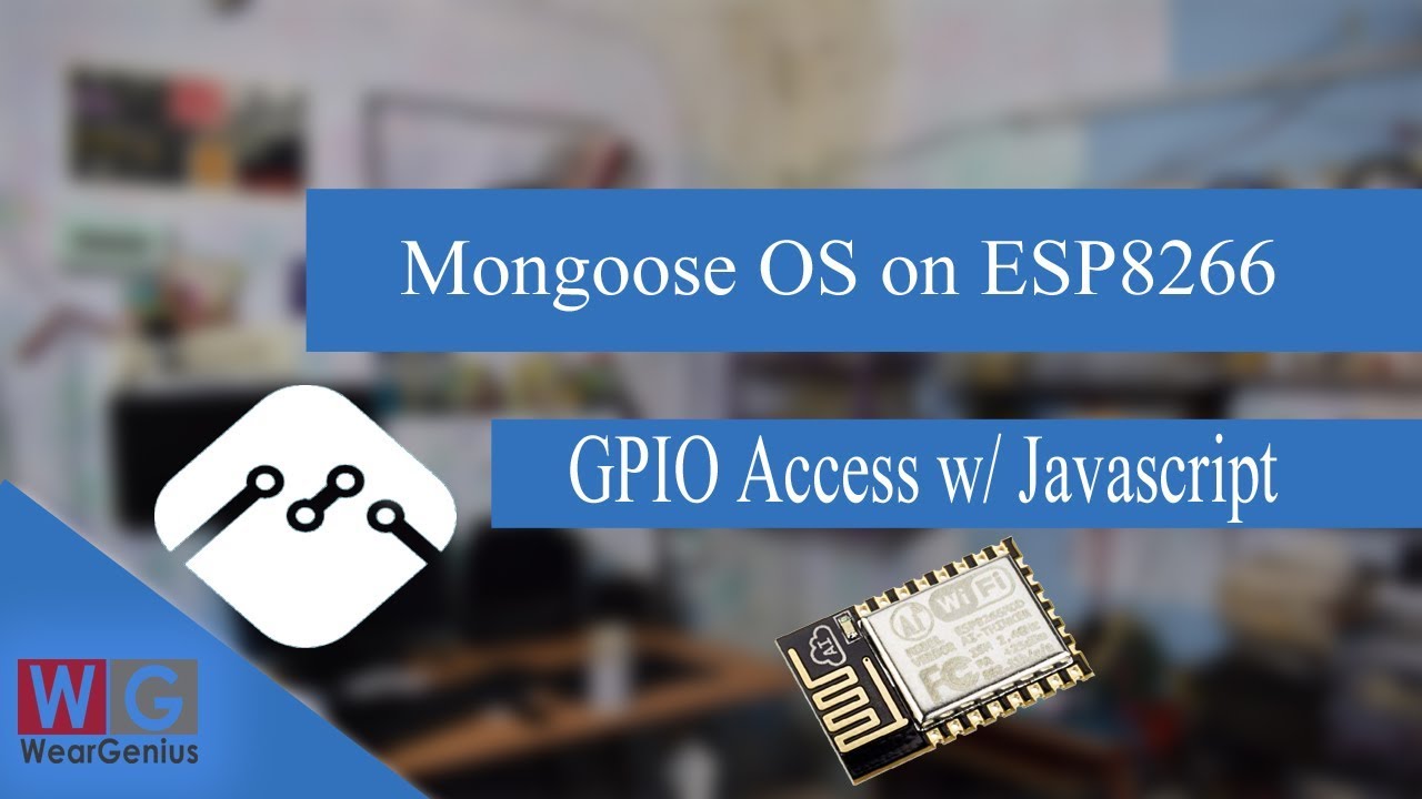 Mongoose OS Installation on ESP8266 and GPIO Access - element14 Community