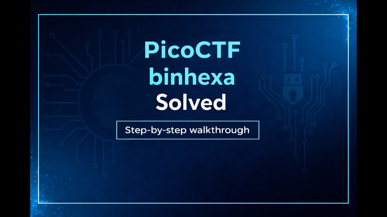 PicoCTF – Binhexa | Full Walkthrough Solution
